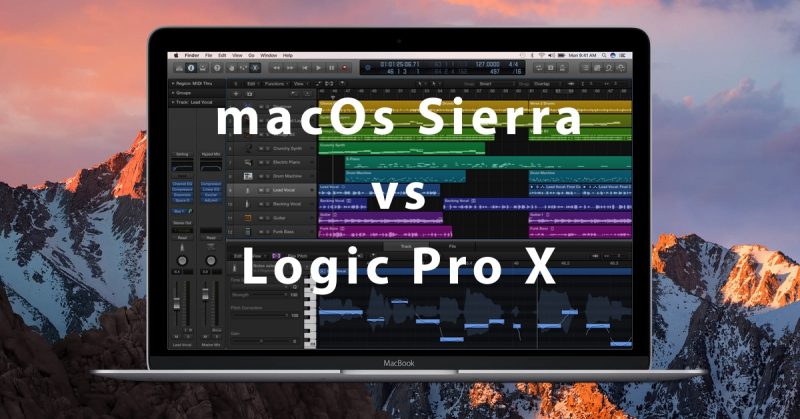 Compatibilità Mac Os X Sierra e Logic Pro X